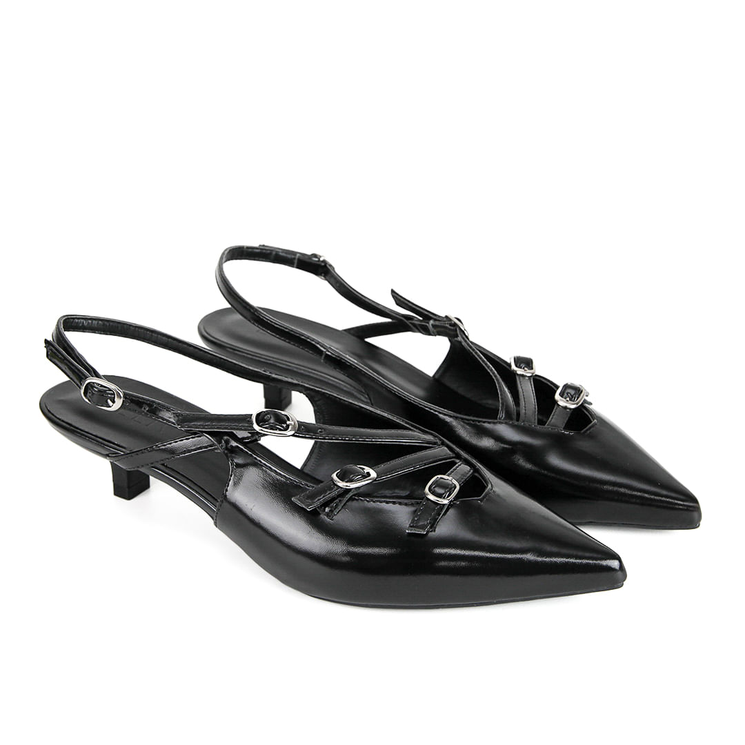 Slingback Chiara Preto