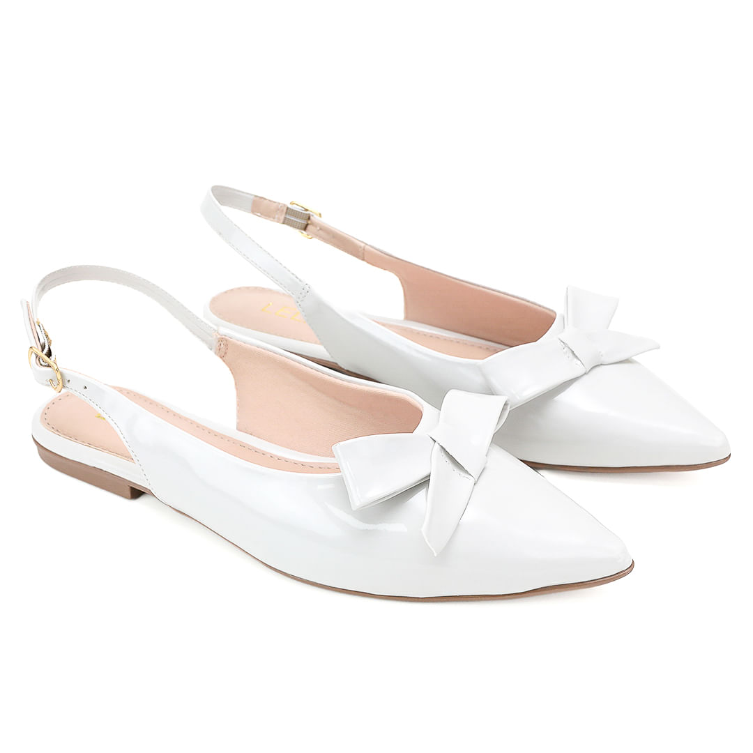 Slingback Nina Off White